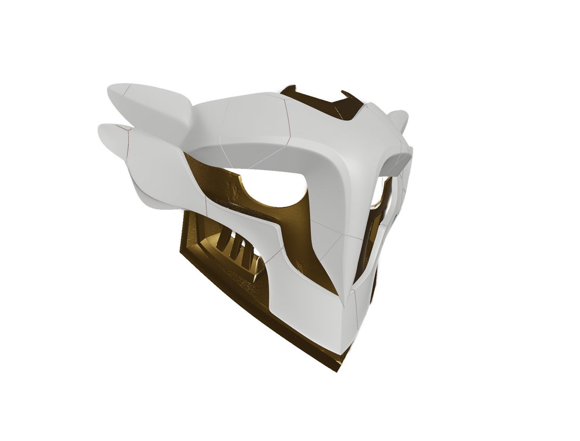 Ekko Firelight Mask - Arcane - 3D STL File - Etsy