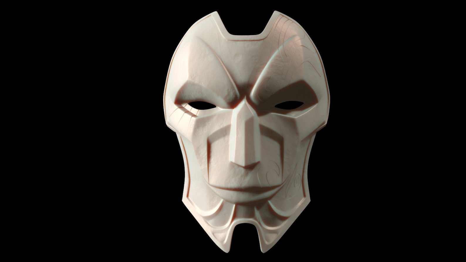Jhin Mask - 3D STL File - Etsy