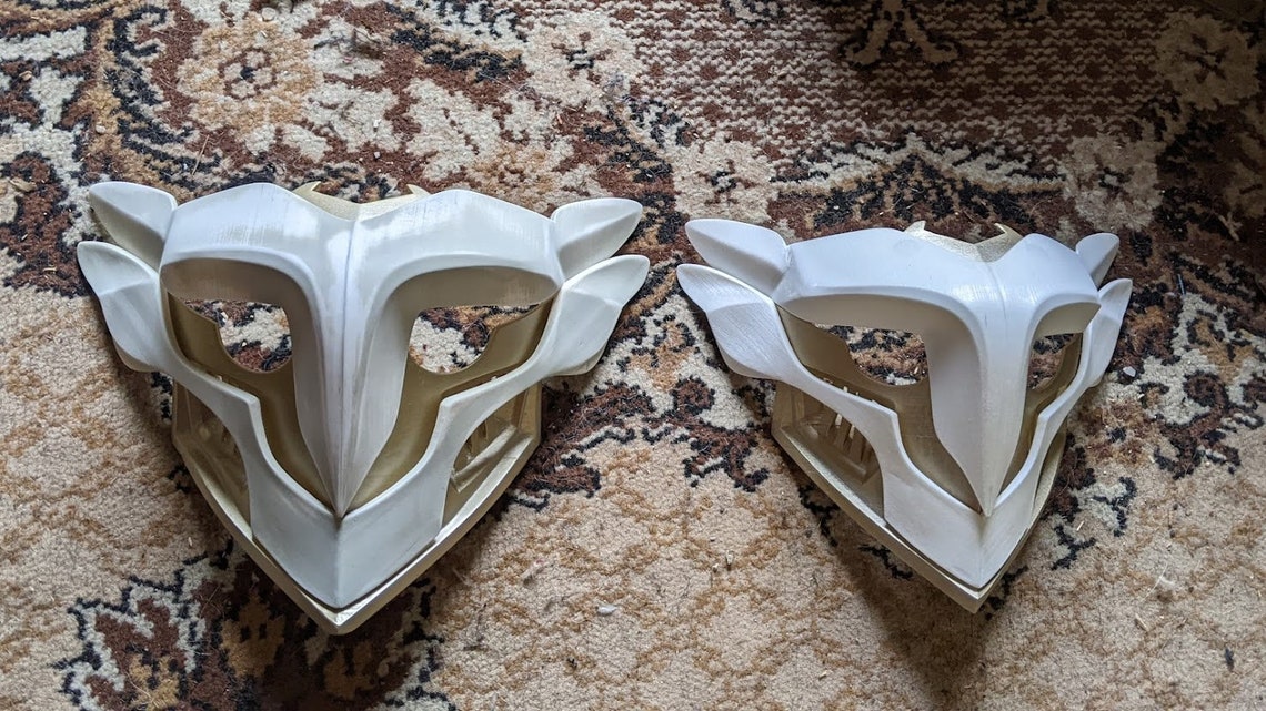 Ekko Firelight Mask Arcane 3D STL File - Etsy UK