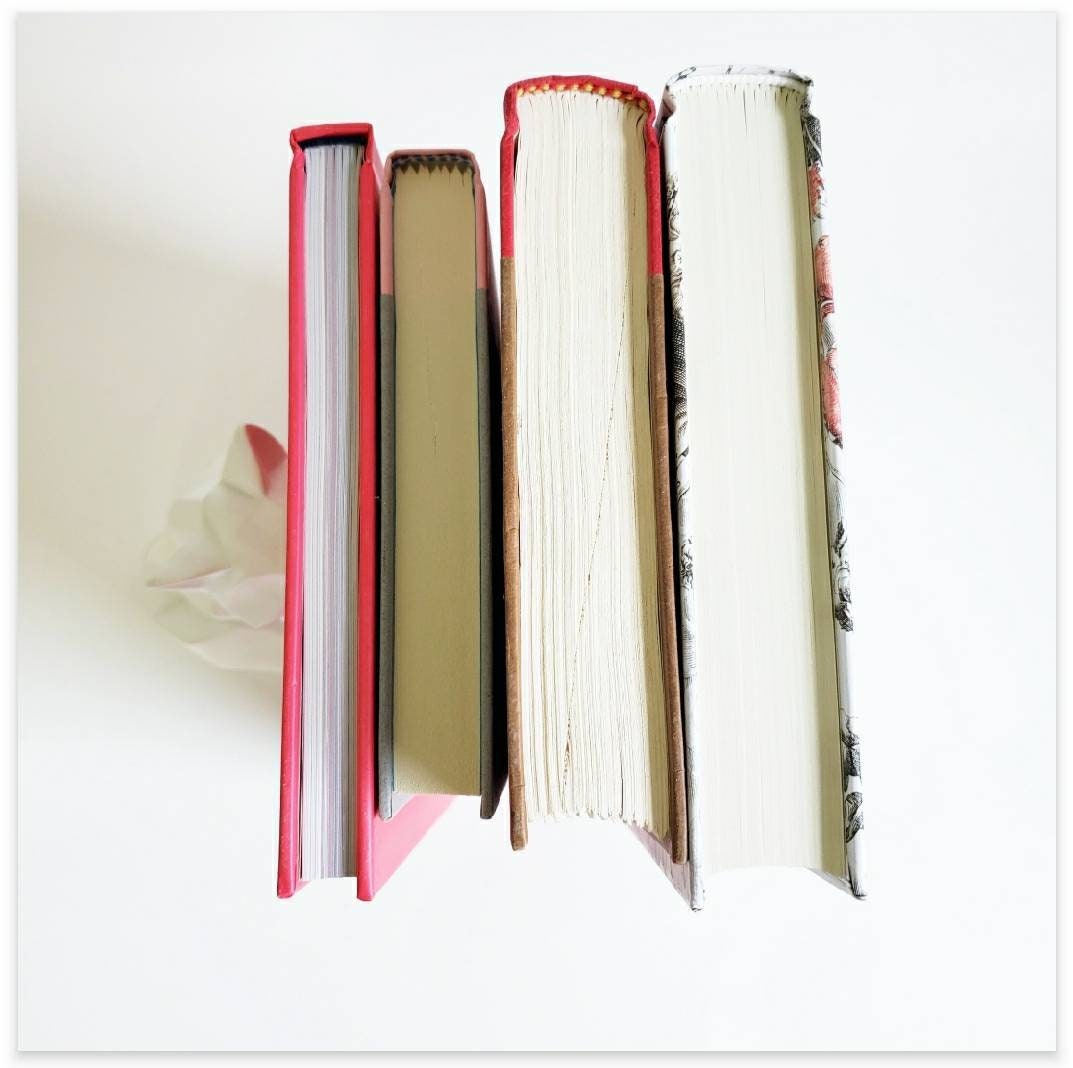 Pretty in Pink Book Decor, Stack of Pink Books for Decorating or Coffee ...