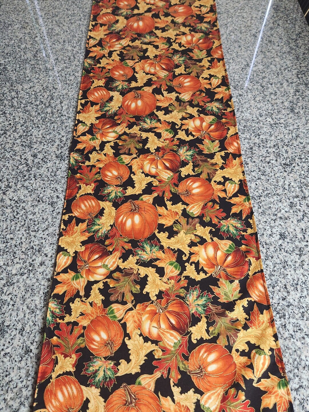 Autumn Table Runner-thanksgiving Table Decor-fall Linens-premium Cotton ...