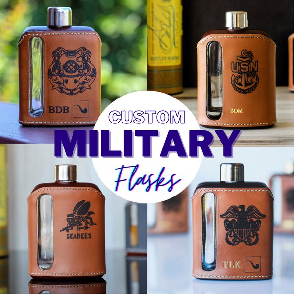 Military Flask - Etsy