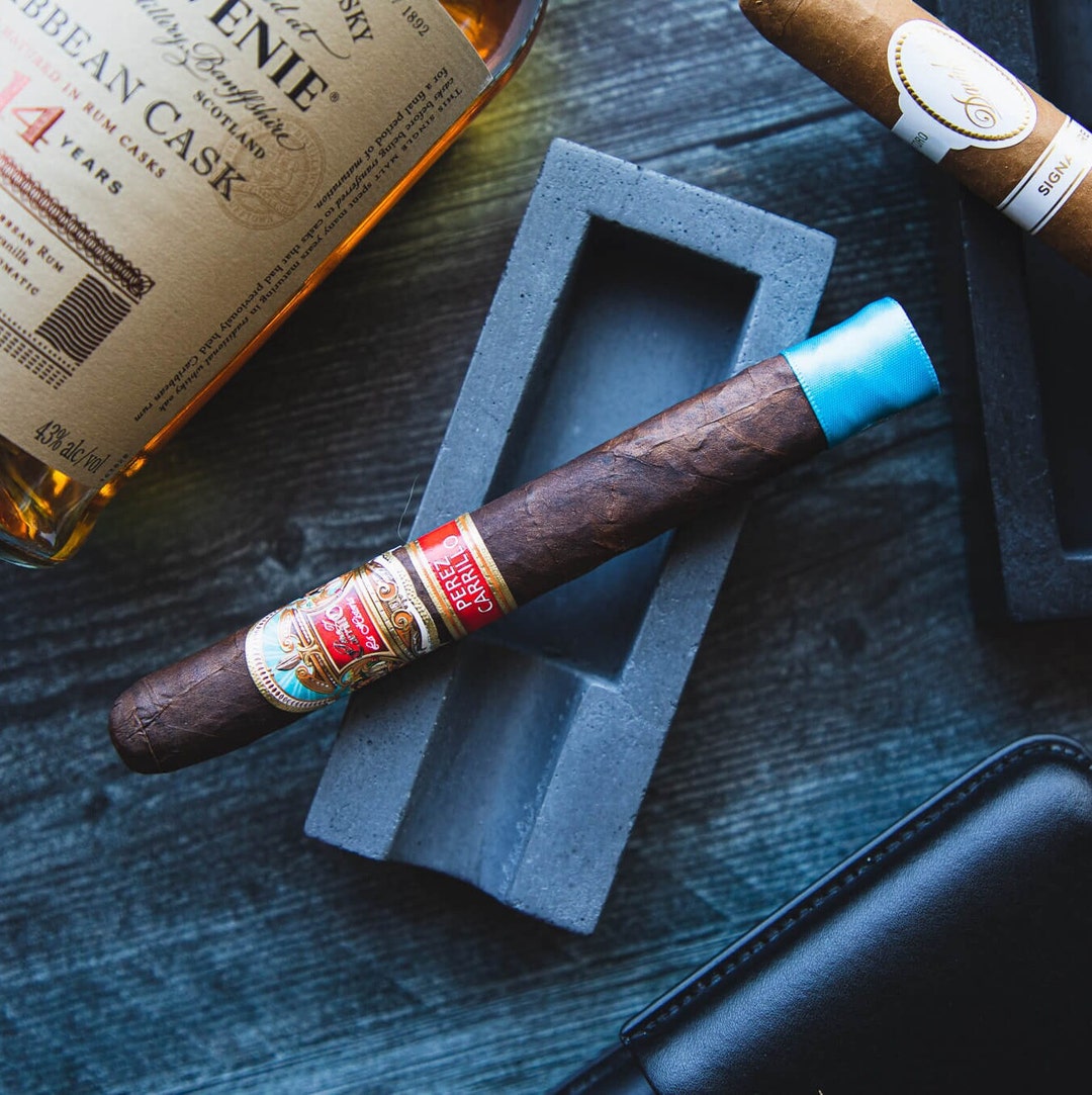 Hand Poured Concrete Ash Tray, Cigar Ash Tray, Cigar Accessories, Gift ...