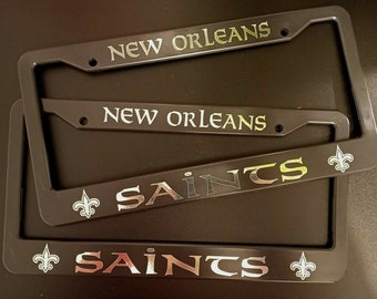 Saints License Plate | Etsy