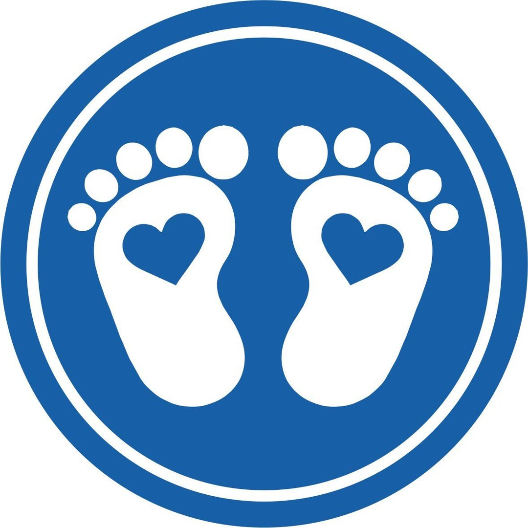 Pack - Floor Vinyl Decals Footprint School Stickers Commercial Business ...