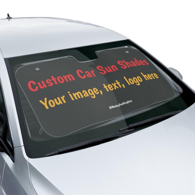 Custom Car Sun Shades - Etsy