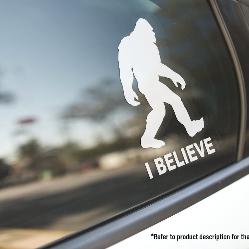 Believe Vinyl Decal - Etsy