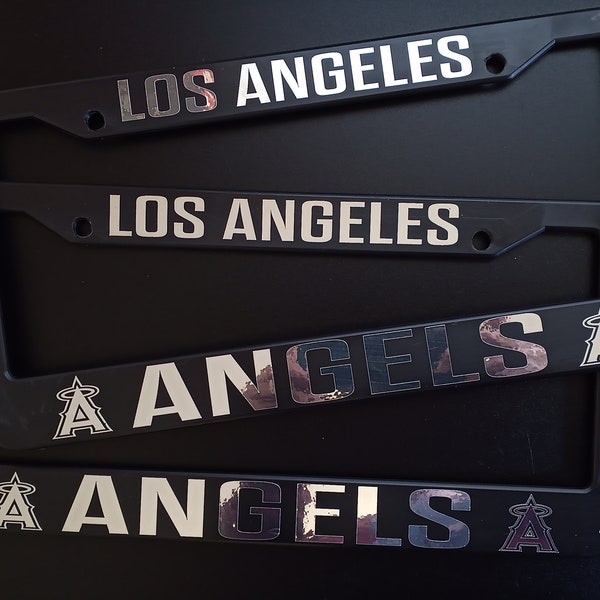 Los Angeles License Plate Frames - Etsy