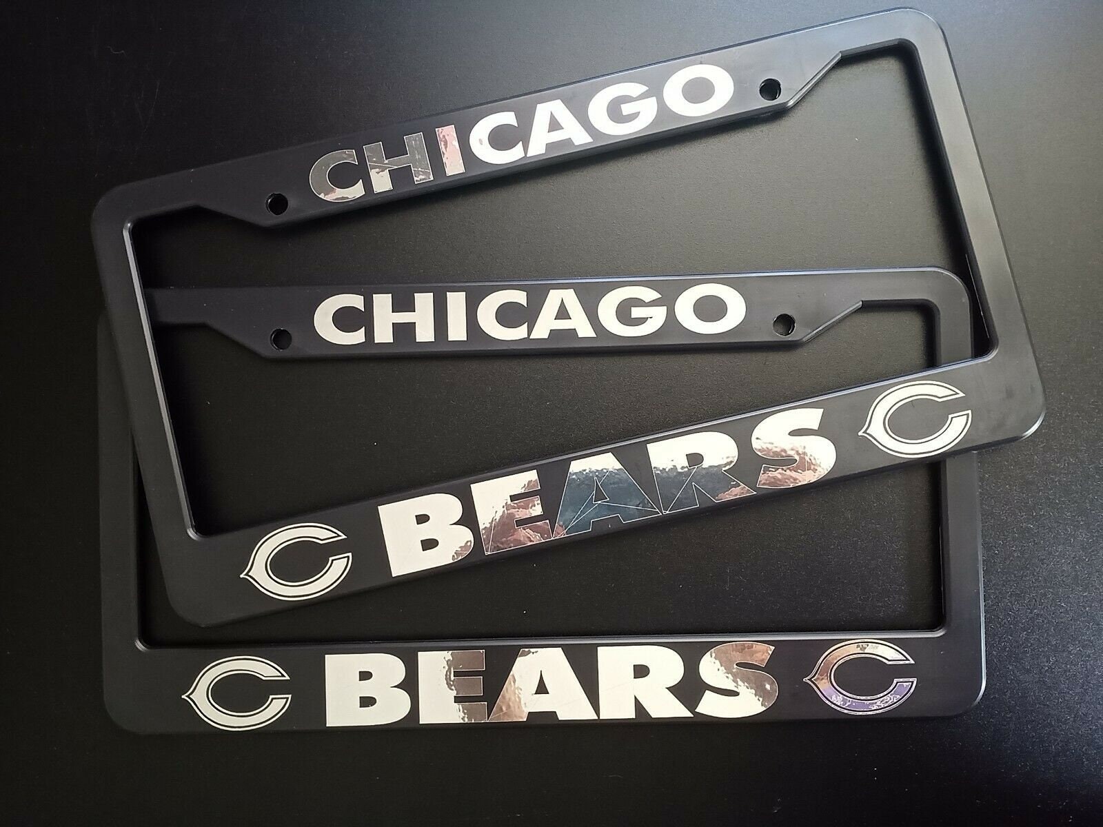 Chicago Bears License Plate Holder