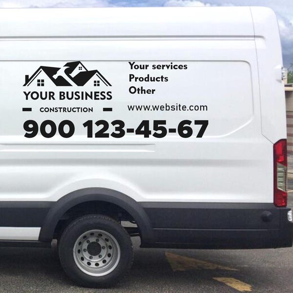 Construction Decals - Etsy