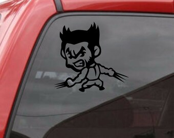 Wolverine Car Decal - Etsy