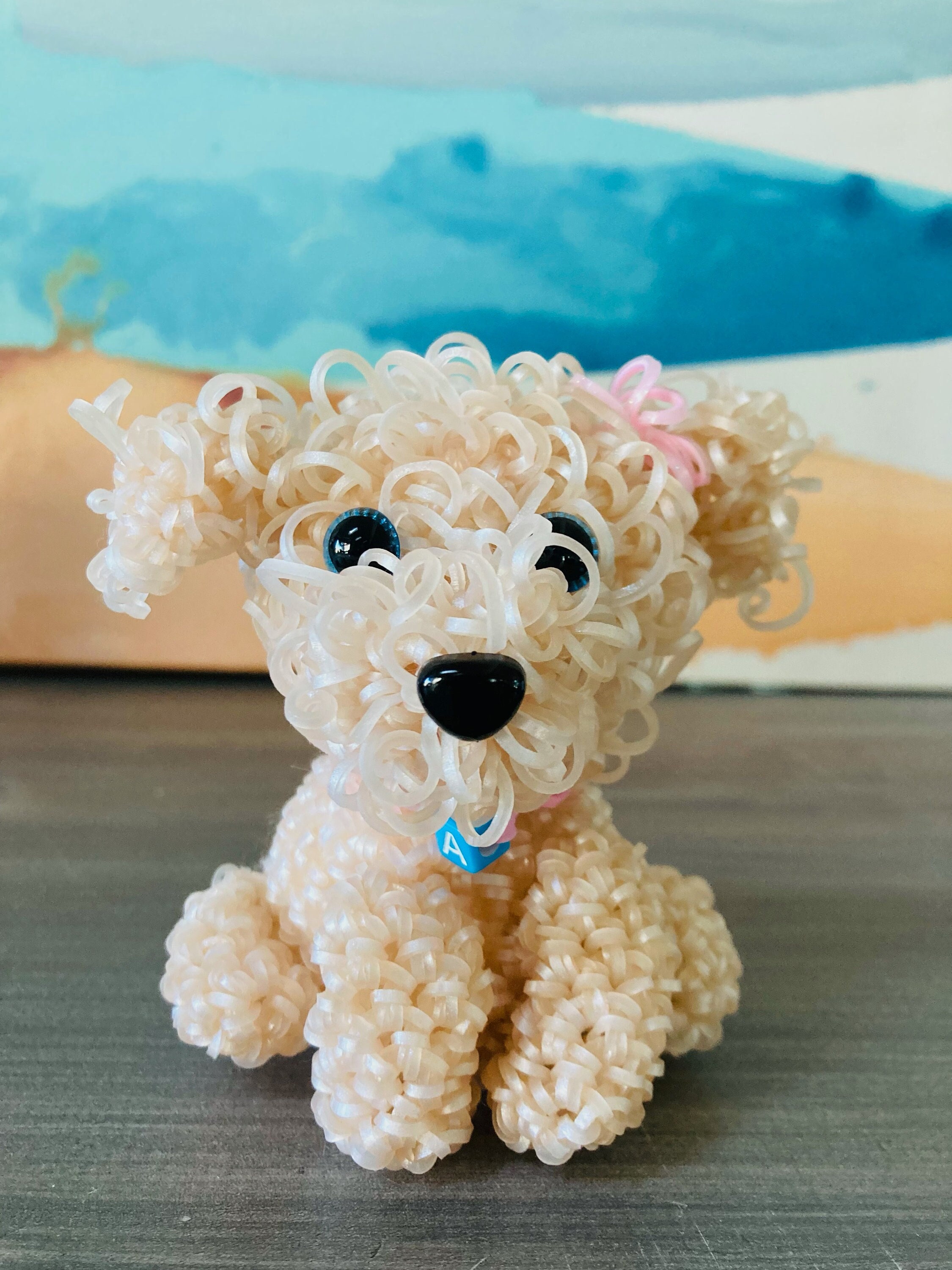 Rainbow Loom Dog Charms