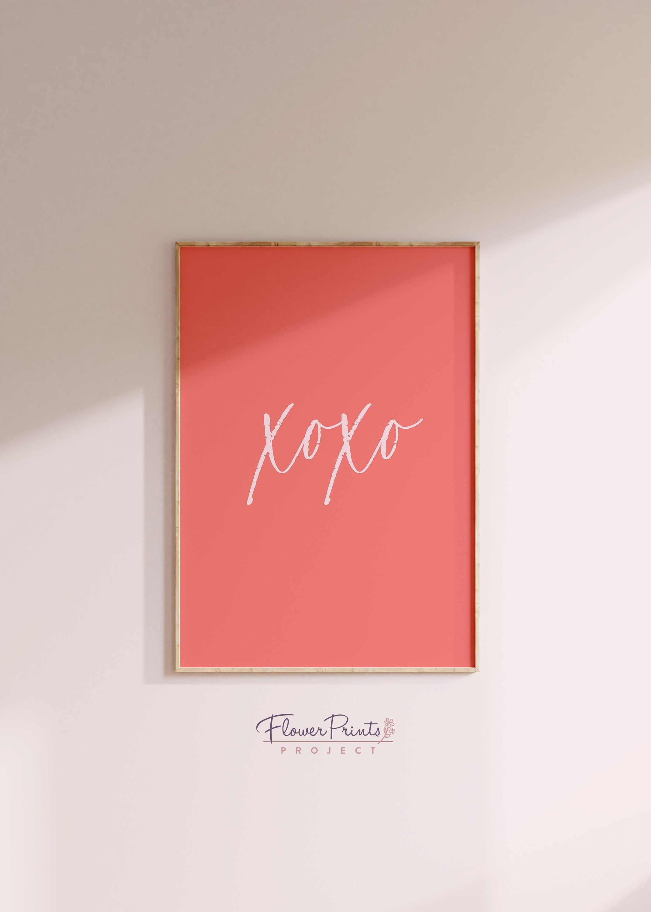Wall Décor Prints xoxo digital download valentines day art printable ...