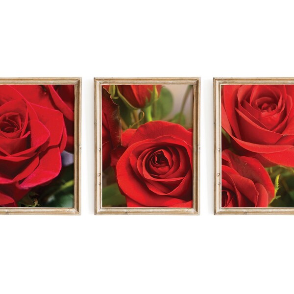 Red Rose Print - Etsy