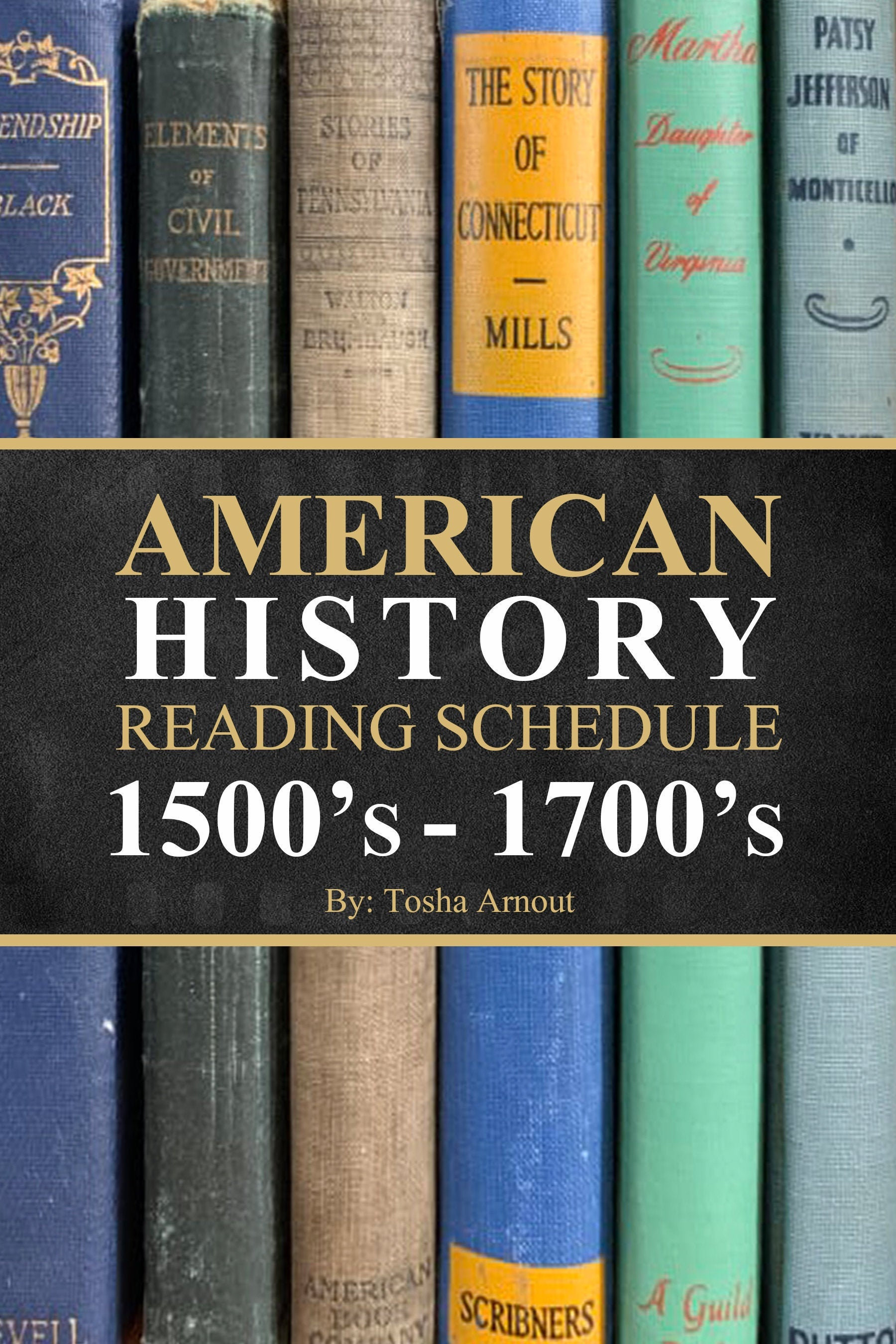 American History Reading Schedule 1500's-1700's - Etsy
