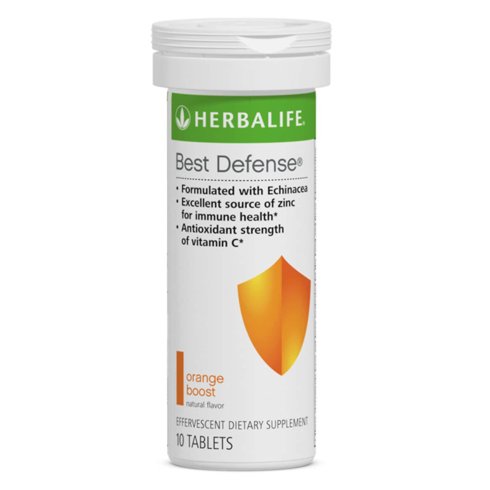 Herbalife Best Defense Orange Boost 10 Tablets per | Etsy