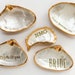 PEARL PAINTED SHELL Trinket/ring Dish - Etsy