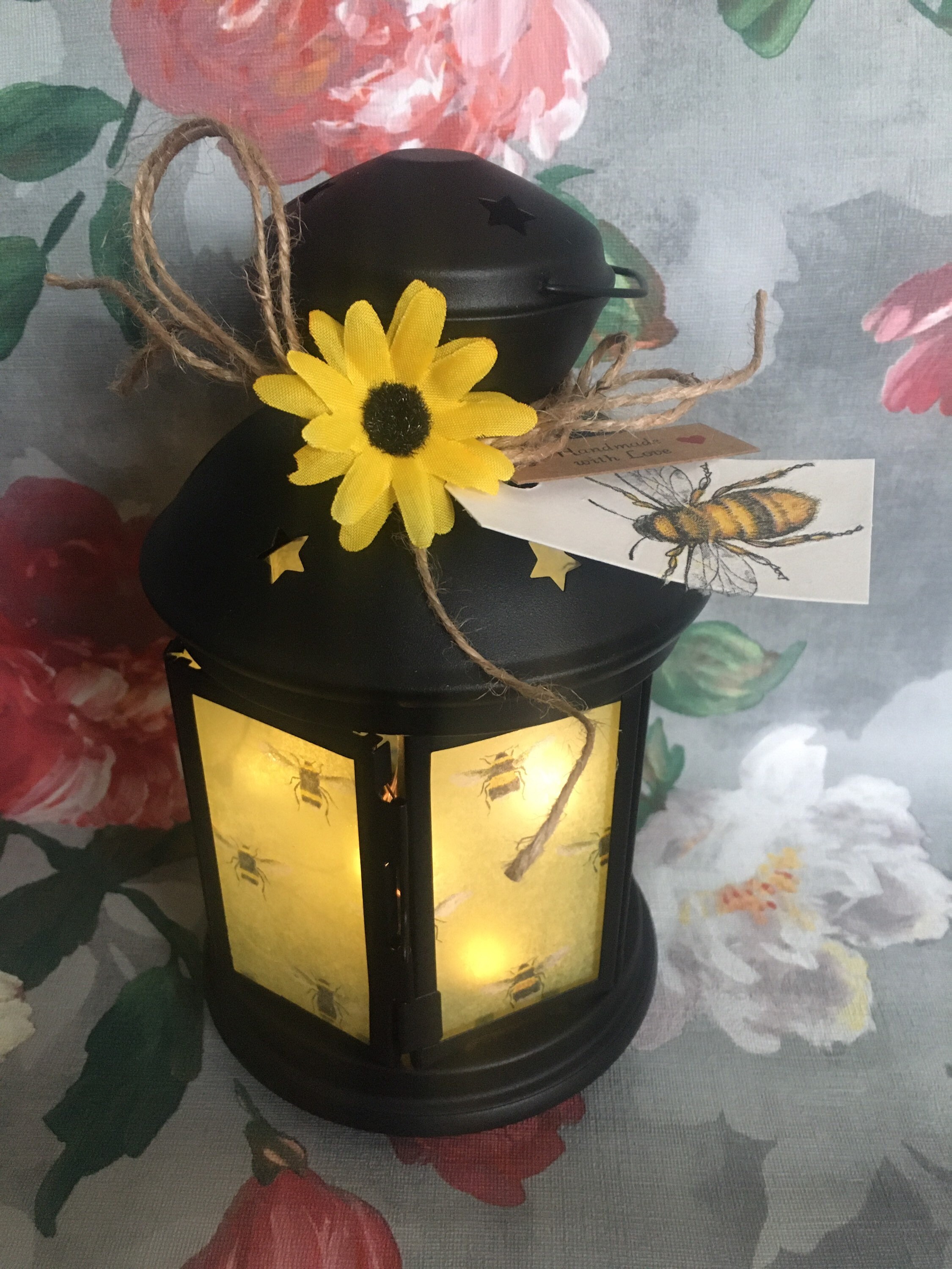 Bumble bee lantern | Etsy