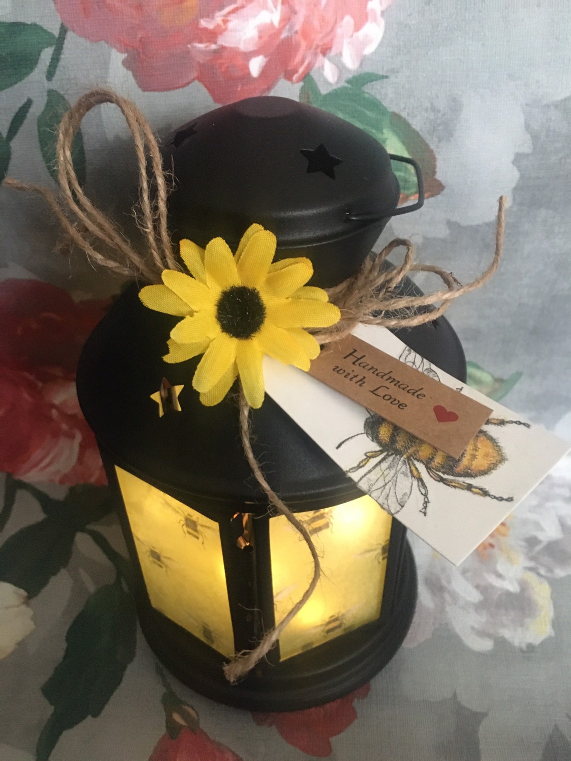 Bumble bee lantern | Etsy