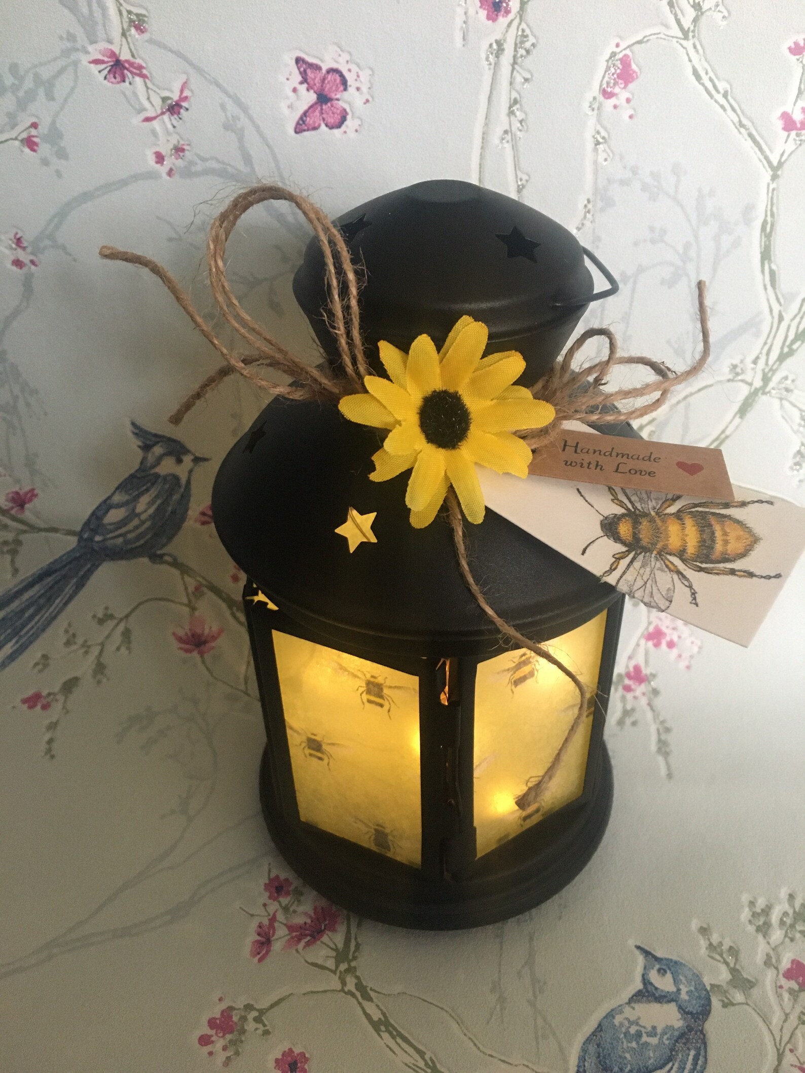 Bumble bee lantern | Etsy