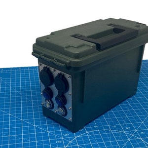 Portable Battery Box for Boating, Kayaking, Fishing, Camping, Rving ...