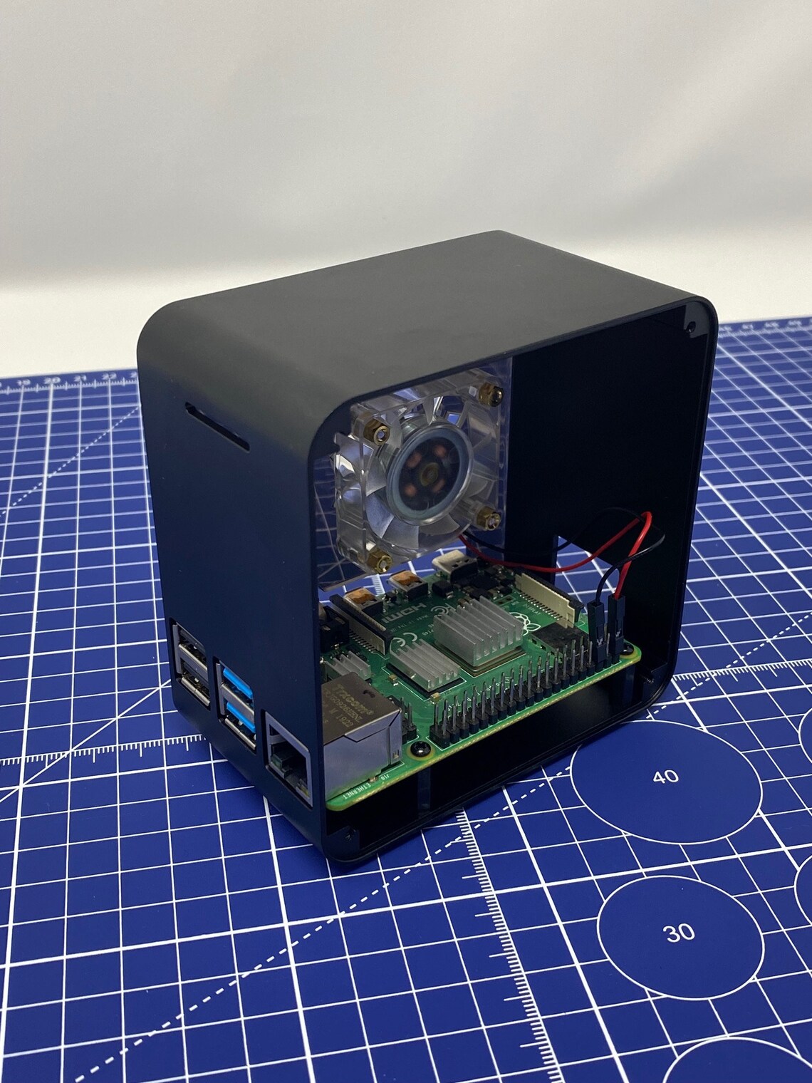 Raspberry Pi 4 Desktop Case - Etsy