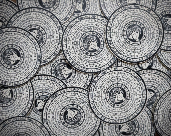 The Golden Wheel Refill x24 Paper Wheels | Etsy