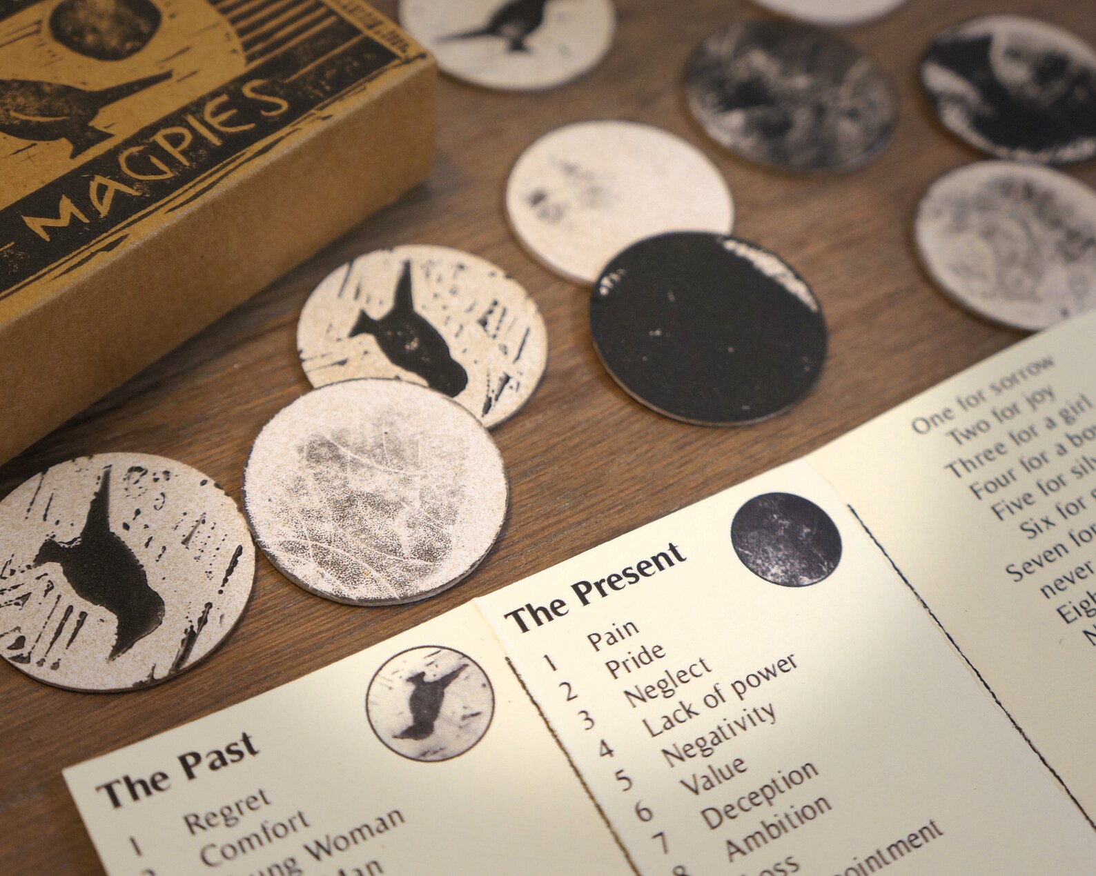 Mystic Magpies Handmade Fortune Telling Game | Etsy