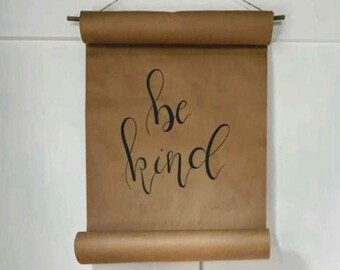 Butcher Paper Sign - Etsy