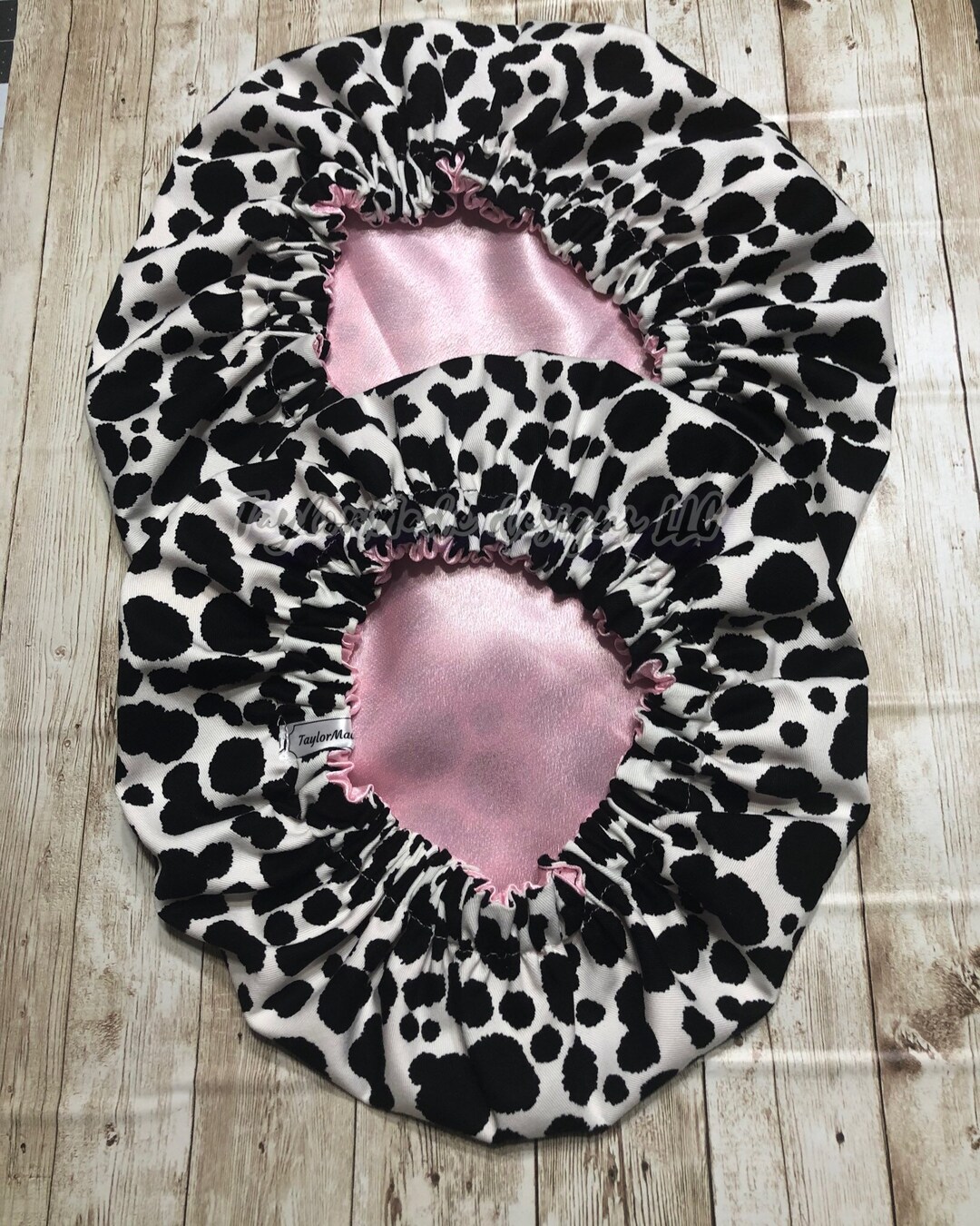 Mommy and Me Bonnet Set Cow Print Mommy and Me Bonnet Bonnet for Girls ...