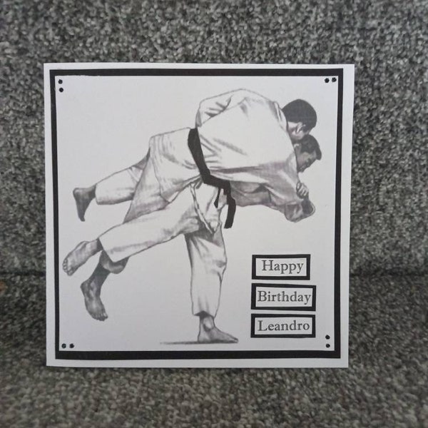 Judo husband card - Etsy.de