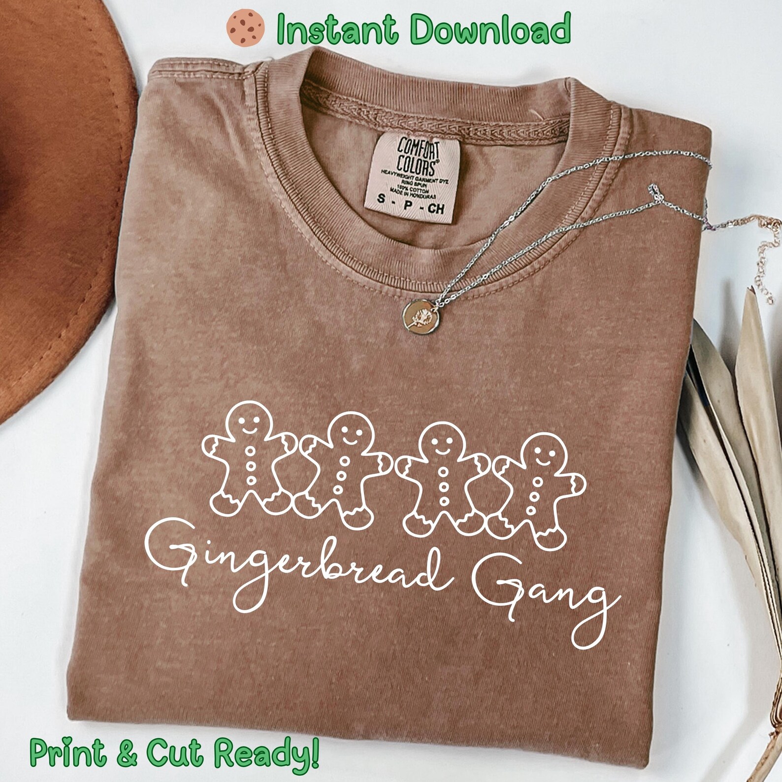 Gingerbread Gang Svg, Gingerbread Man Png, Gingerbread Shirt Png, Retro ...