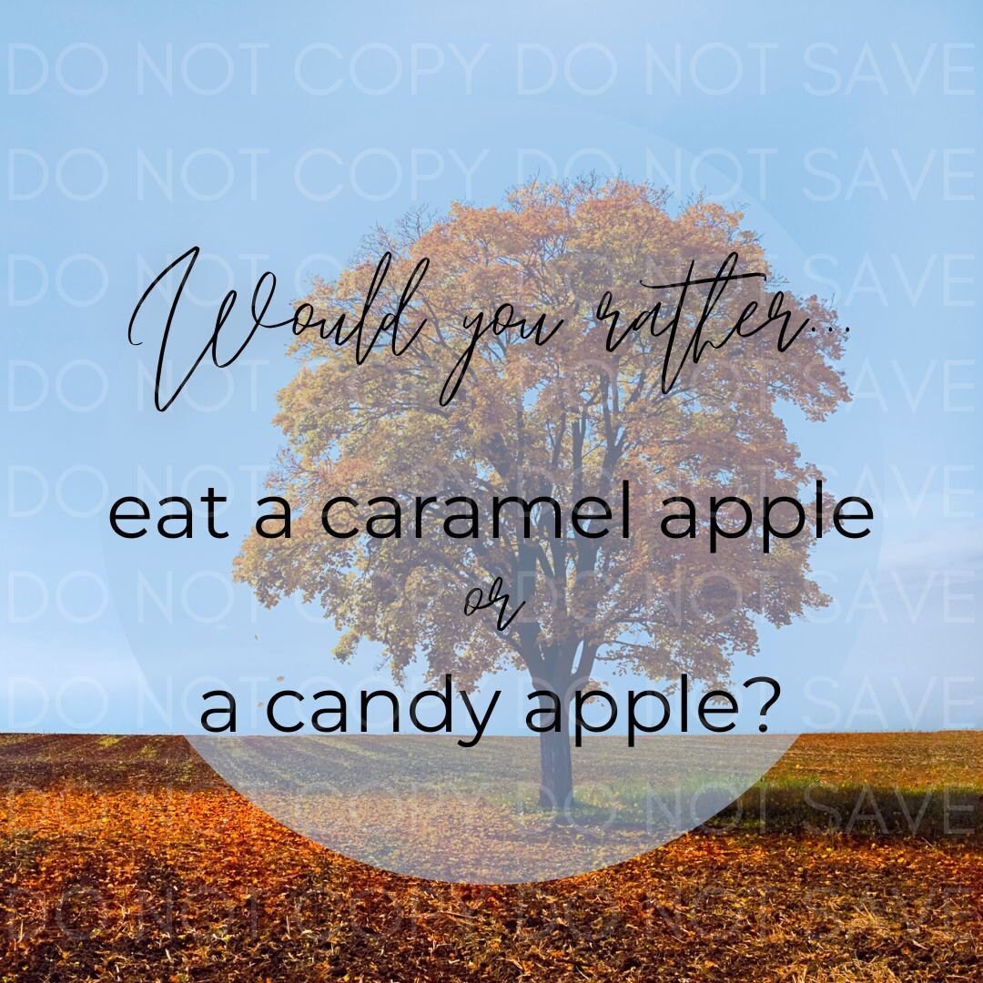 100 Fall Themed Engaging Posts Autumn Interactive Ready to - Etsy