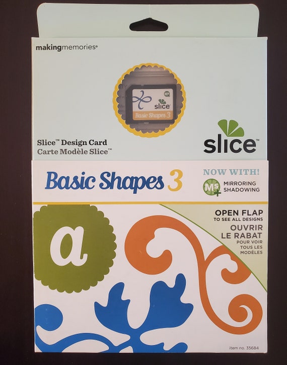 Making Memories Slice Design Card Basic Shapes 3 | Etsy