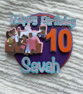 3D Cake Topper - Etsy