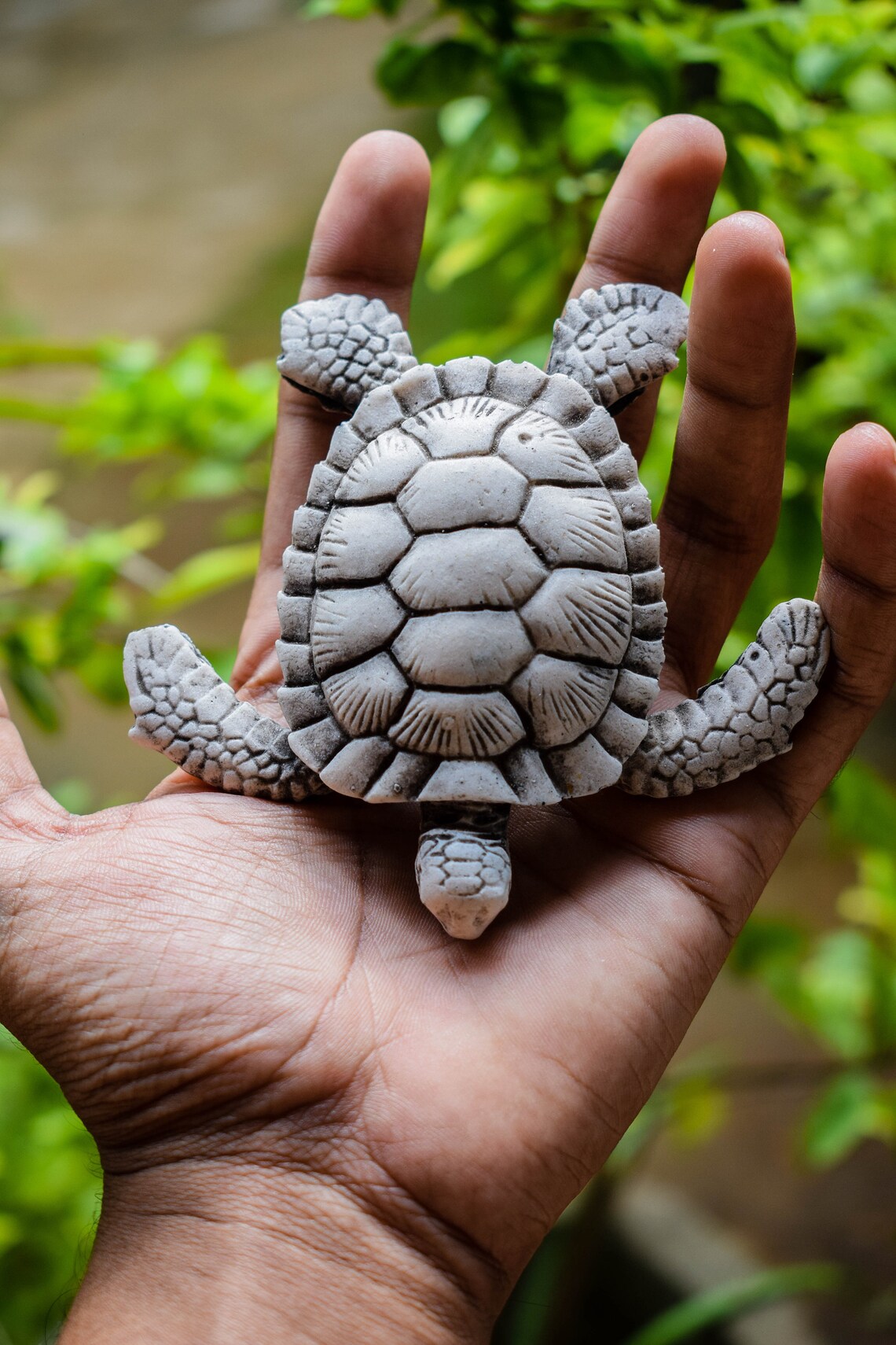 Sea Turtle Statue Concrete handmade turtle sculpture garden | Etsy
