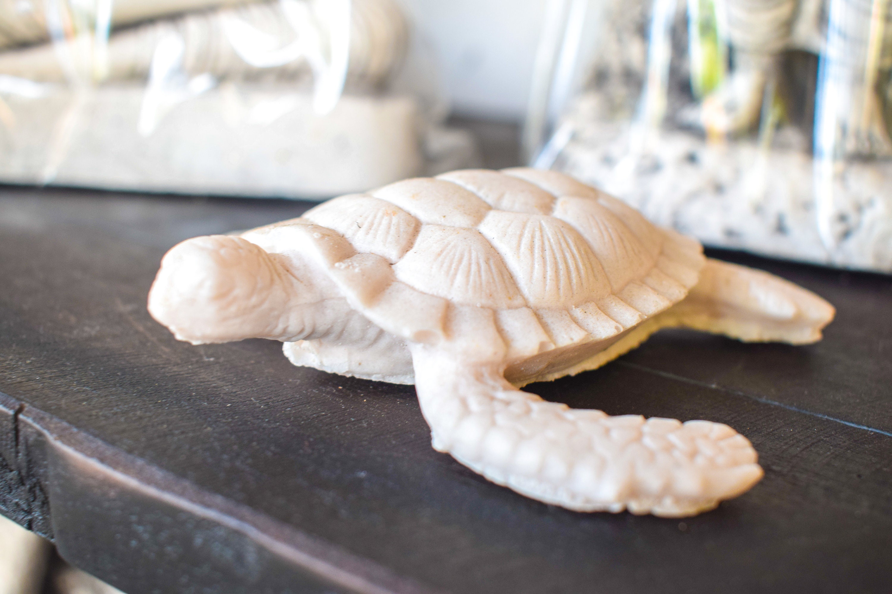 Sea Turtle Statue Concrete Handmade Turtle Sculpture Garden - Etsy