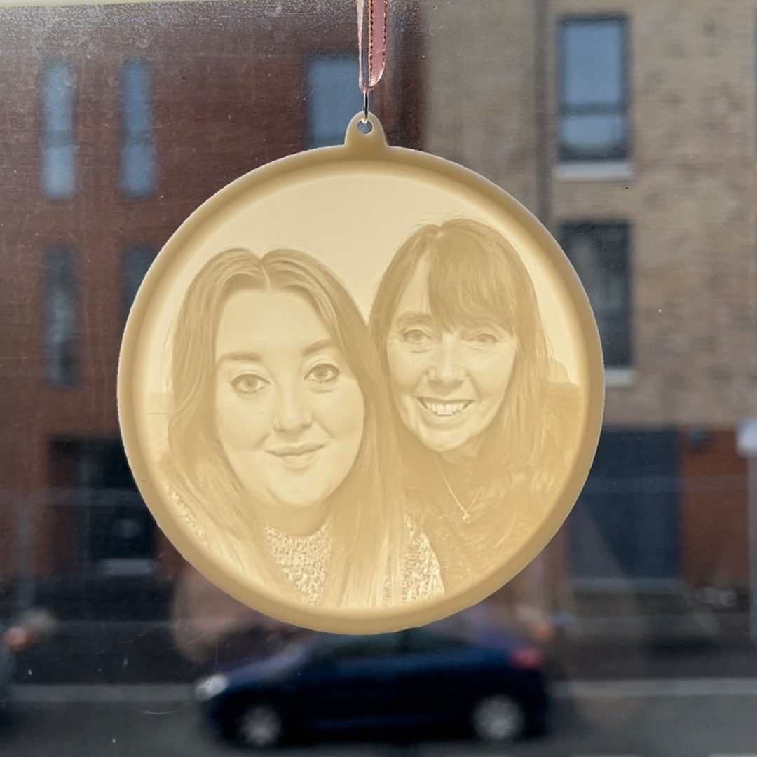 Personalised Lithophane Photo 3D Printed - Etsy