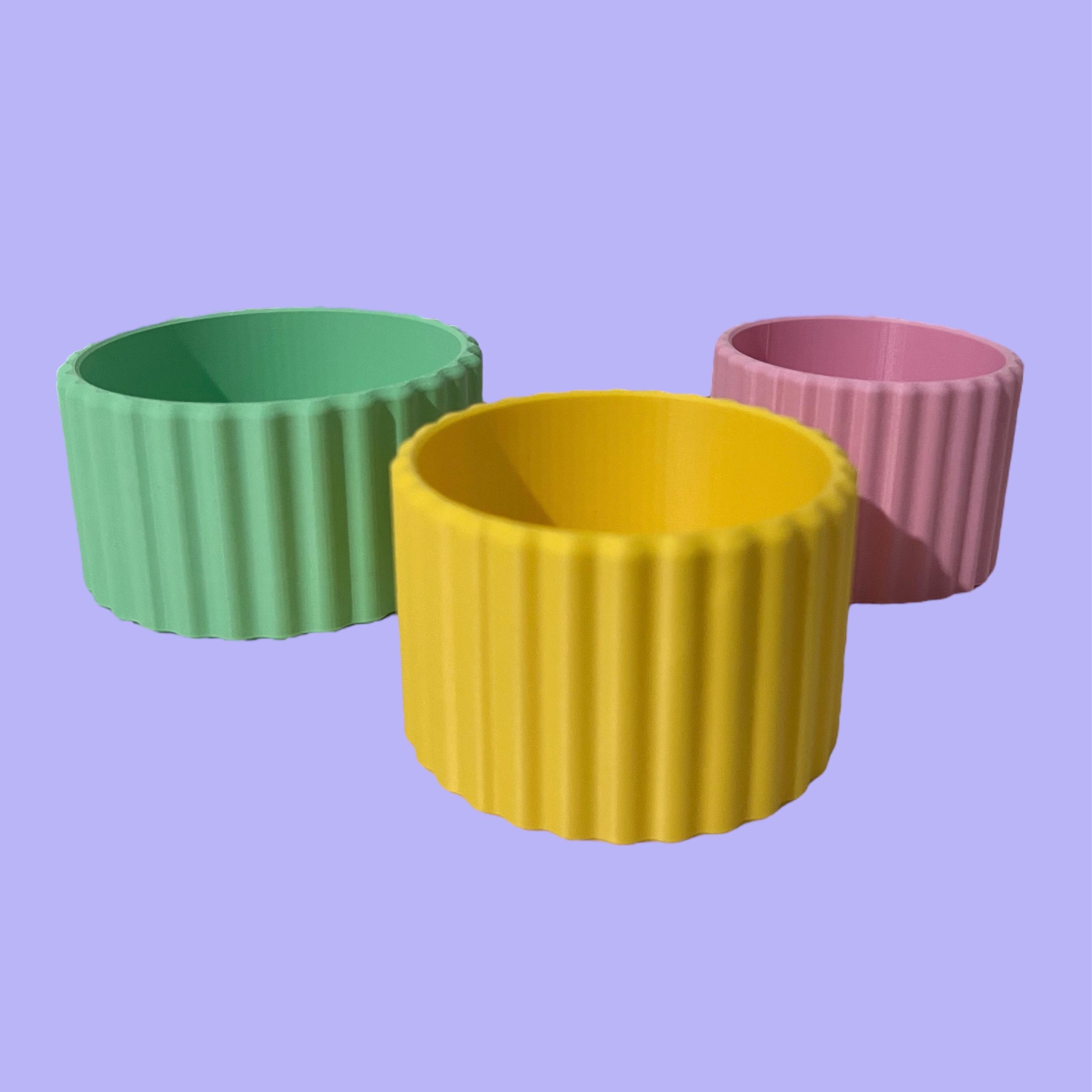 DIGITAL FILE - Tumbler Lid Decorating Holders (set of 3) File - 3D ...