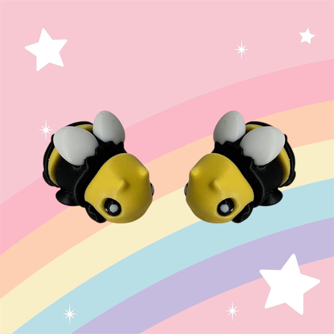 Mini Bumblebee - 3D Printed Articulated Bee - Etsy UK