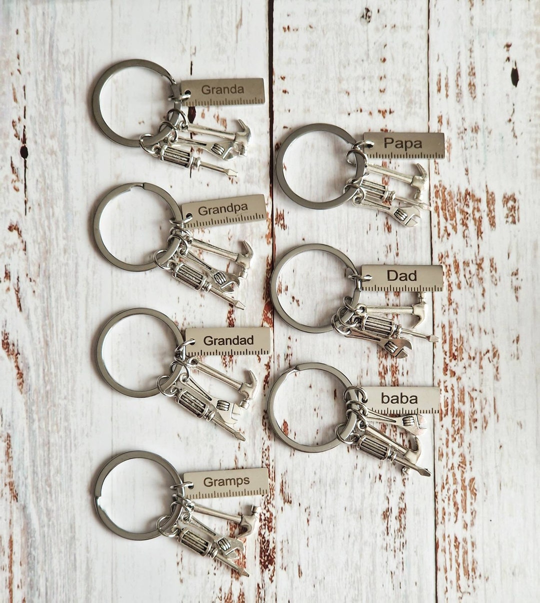 Grandad Keyring Fathers Day Keyring Daddy Grandad Gift - Etsy