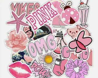 Pink Laptop Stickers | Etsy UK