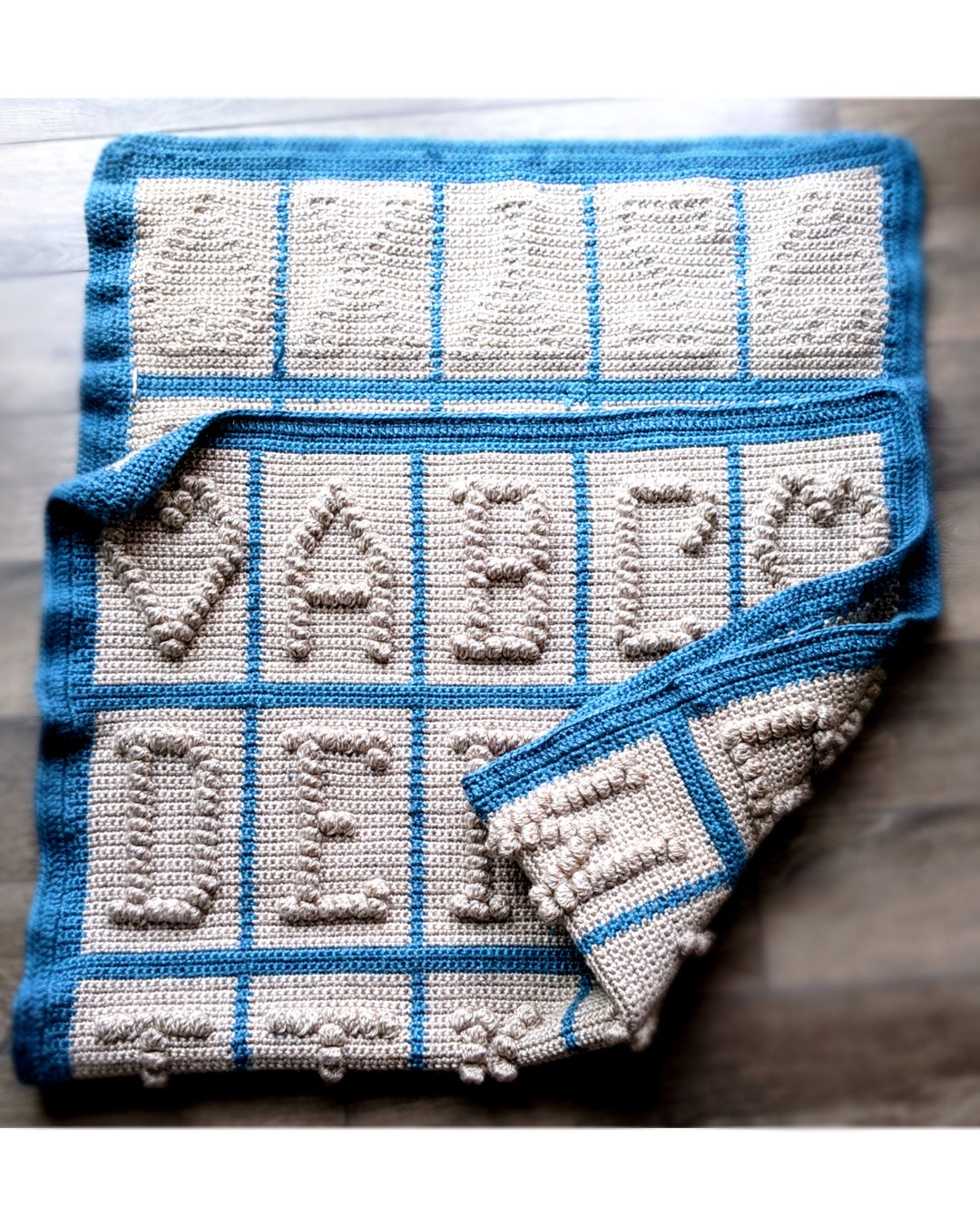 The Crochet Abc Blanket | How to Crochet Letters | Alphabet Baby ...