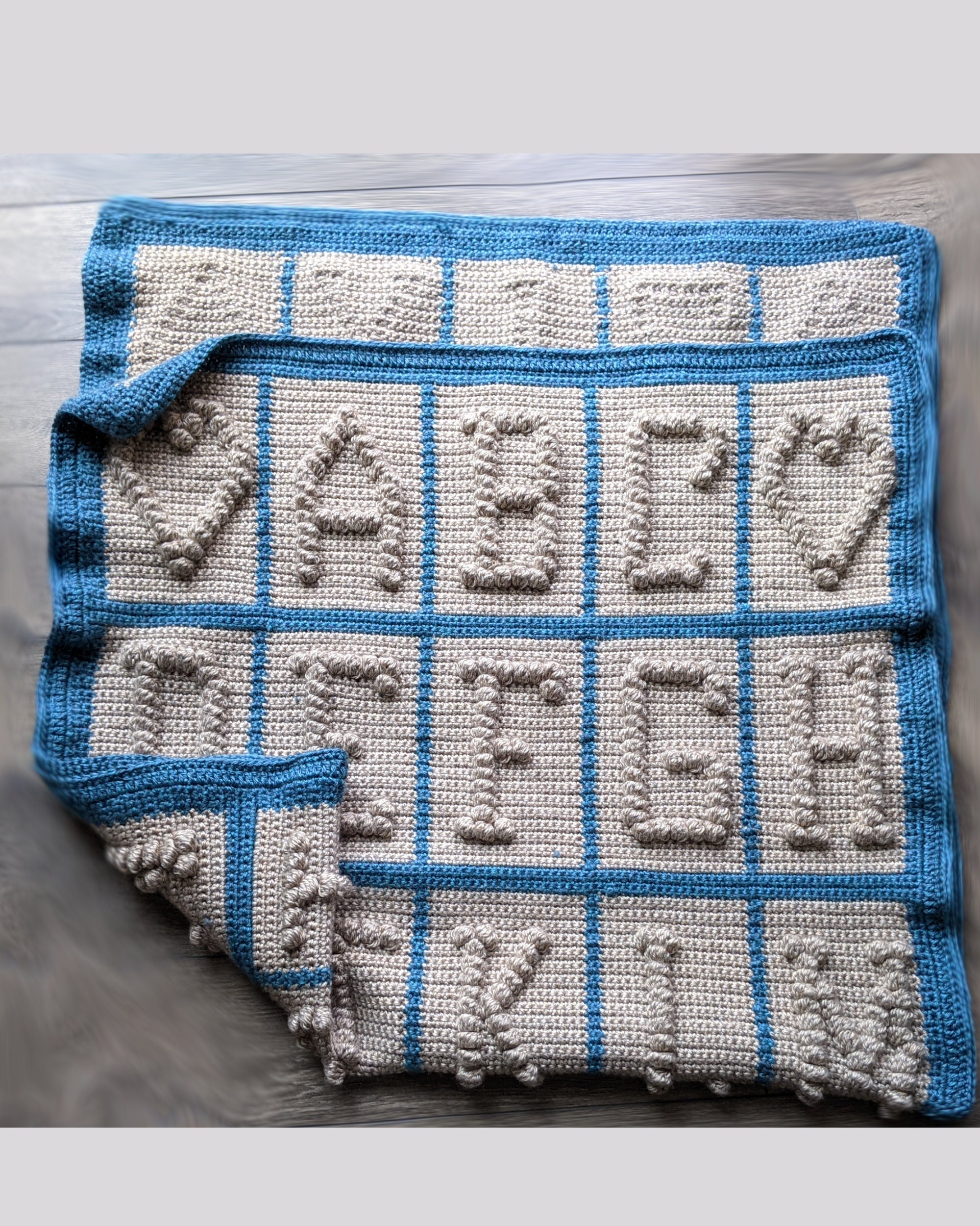 The Crochet Abc Blanket | How to Crochet Letters | Alphabet Baby ...