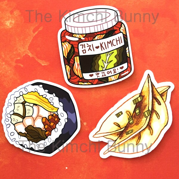 Korean Snack Stickers - Etsy