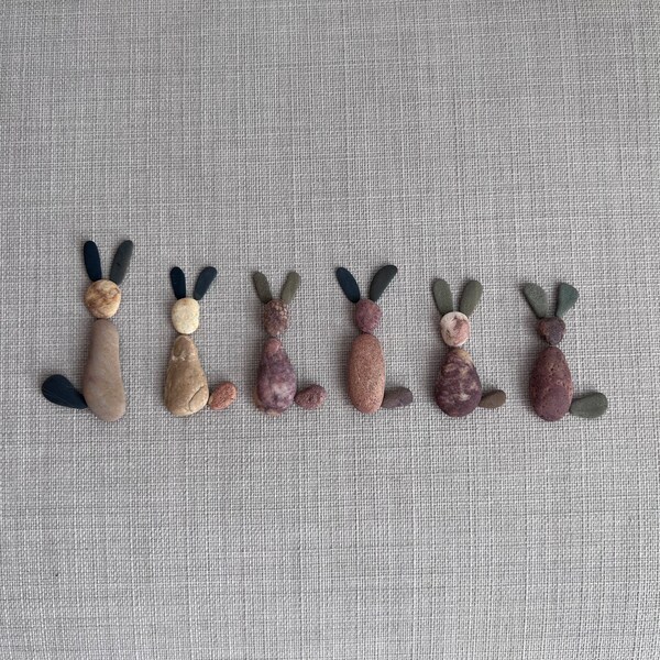 Pebble Art Animals - Etsy