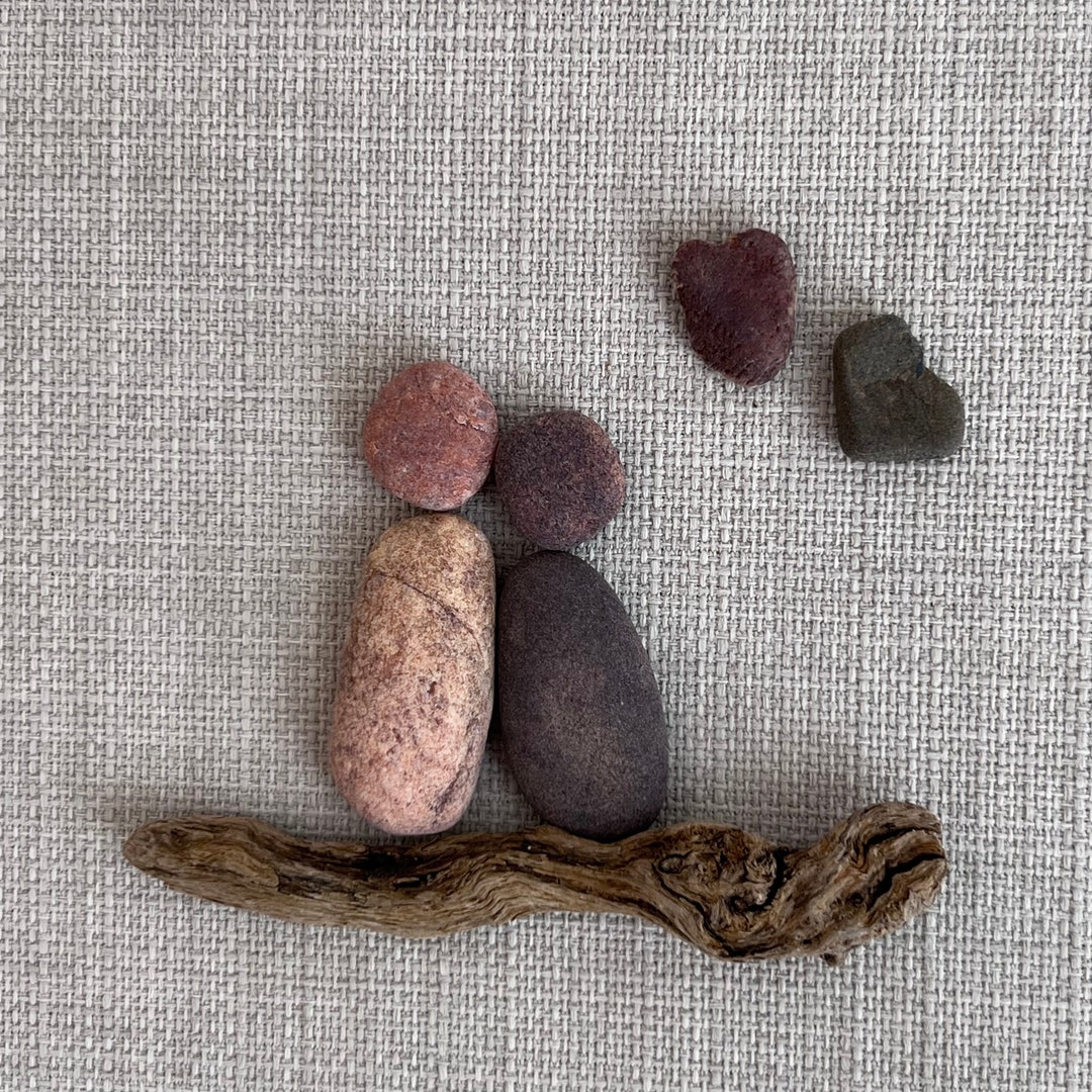 Pebble Art Couple in Love Kit for DIY, Gift for Newlyweds, Gift for ...