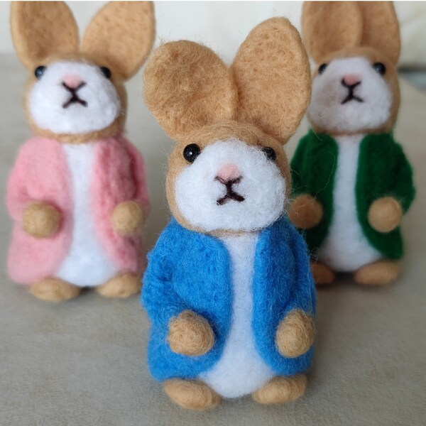Felt Bunny - Etsy