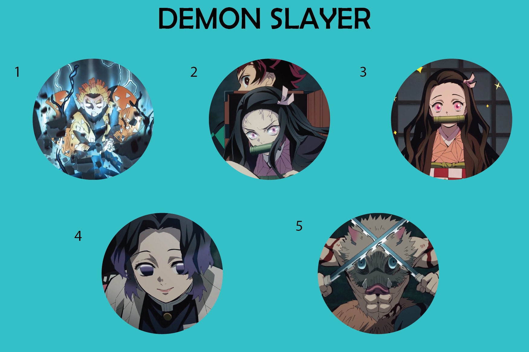 NEW Anime Pin back Buttons 1 3/4' - Etsy.de