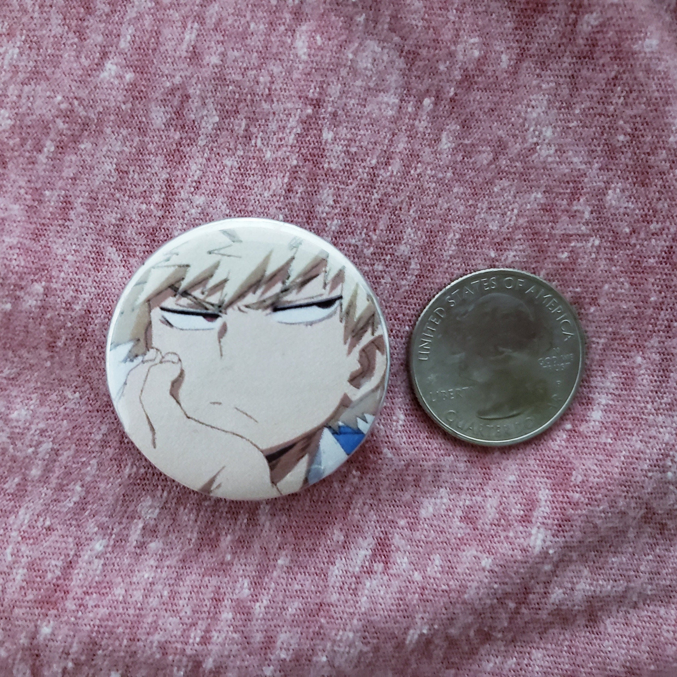 NEW Anime Pin back Buttons 1 3/4' - Etsy.de